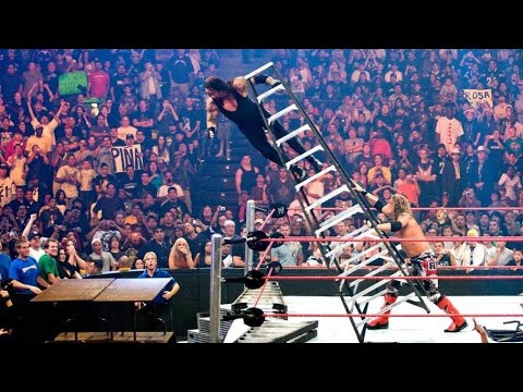 WWE LADDER MATCH | UNDERTAKER + KANE + LESNAR + JOHN CENA + ROMAN ...