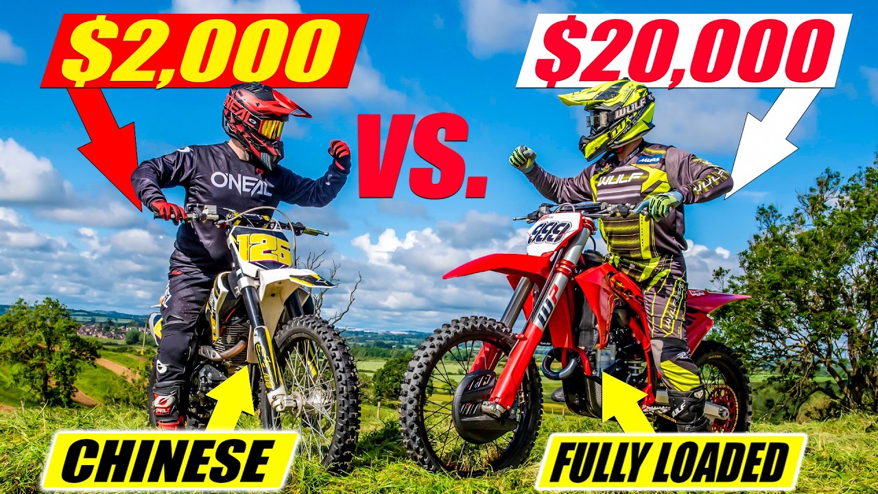 Racing $2,000 Chinese Bike vs $20,000 Fully Loaded Bike - YouTube