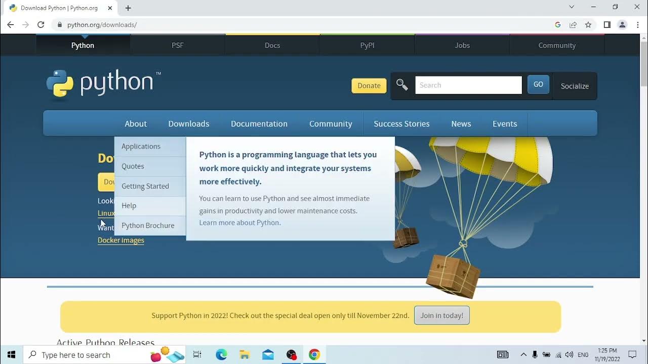 1. Downloading Python - YouTube