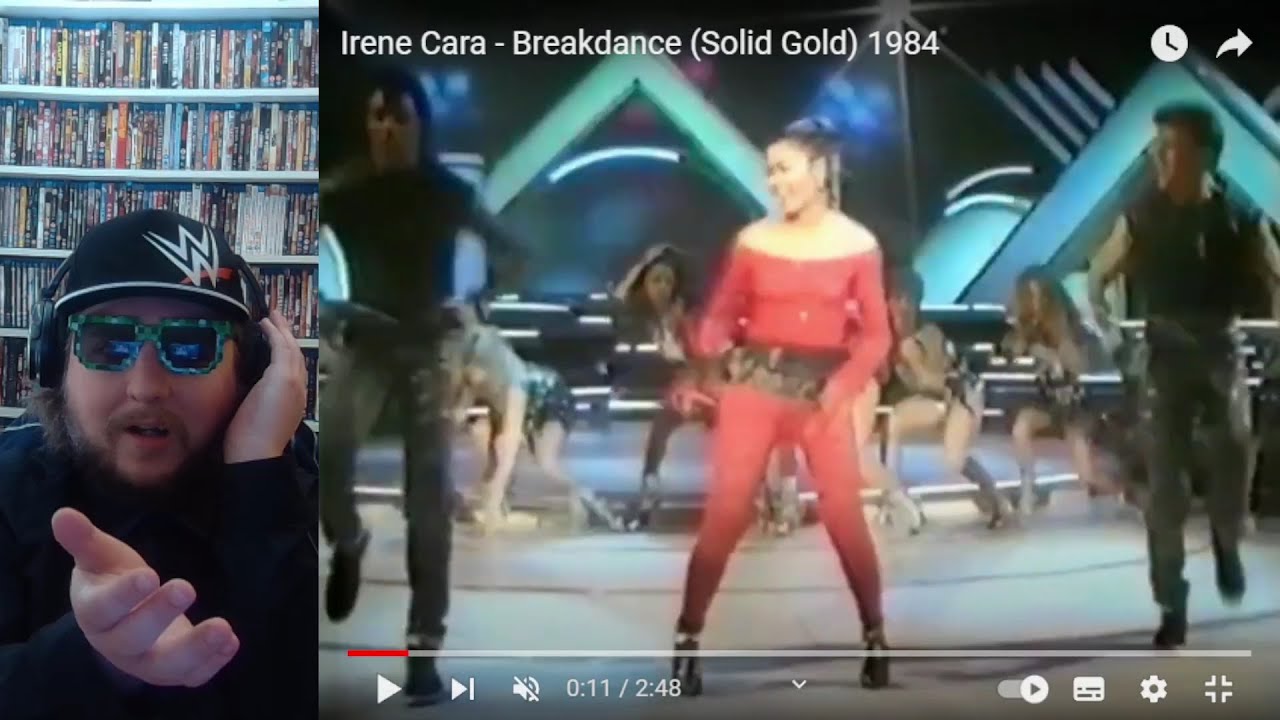 Irene Cara - Breakdance reaction - YouTube