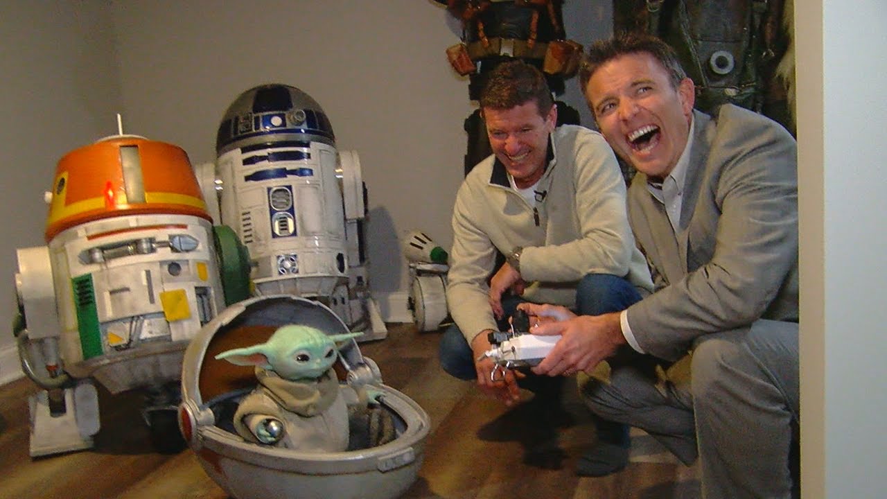 Injured Ohio combat veteran engineers amazing Star Wars creations - YouTube