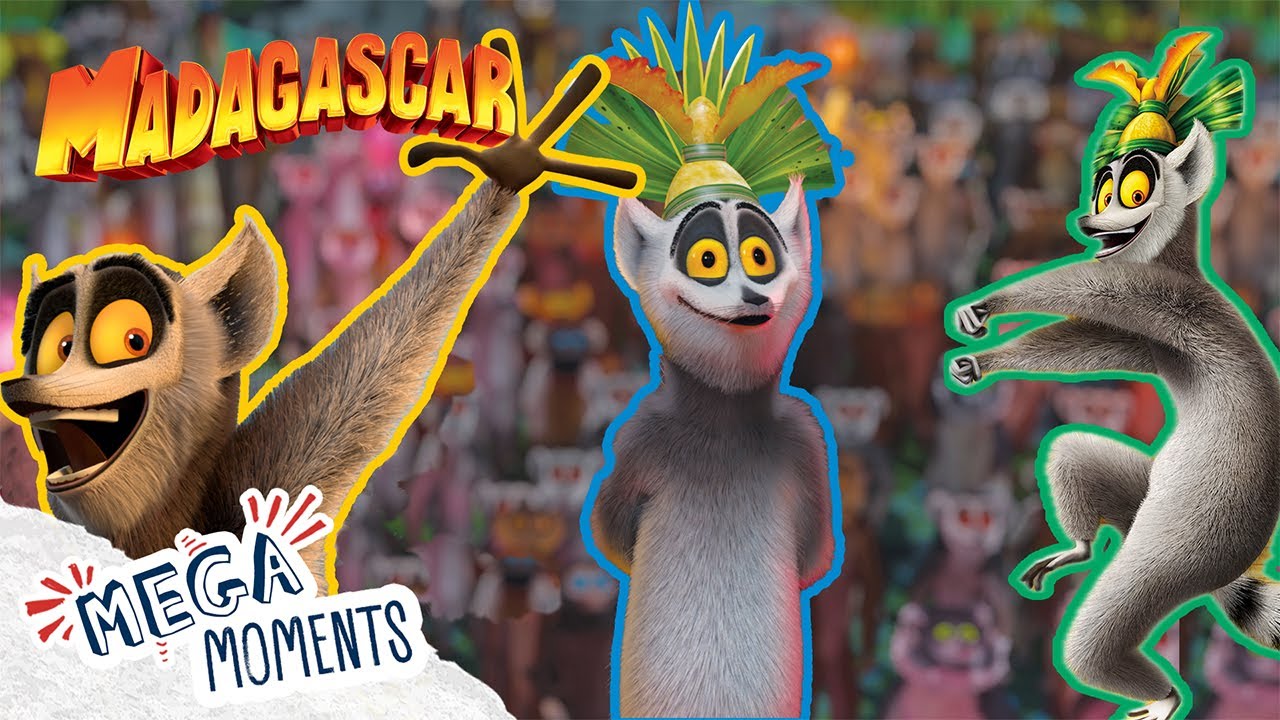 King Julien's Most ICONIC Moments!! | Madagascar | Movie Moments - YouTube