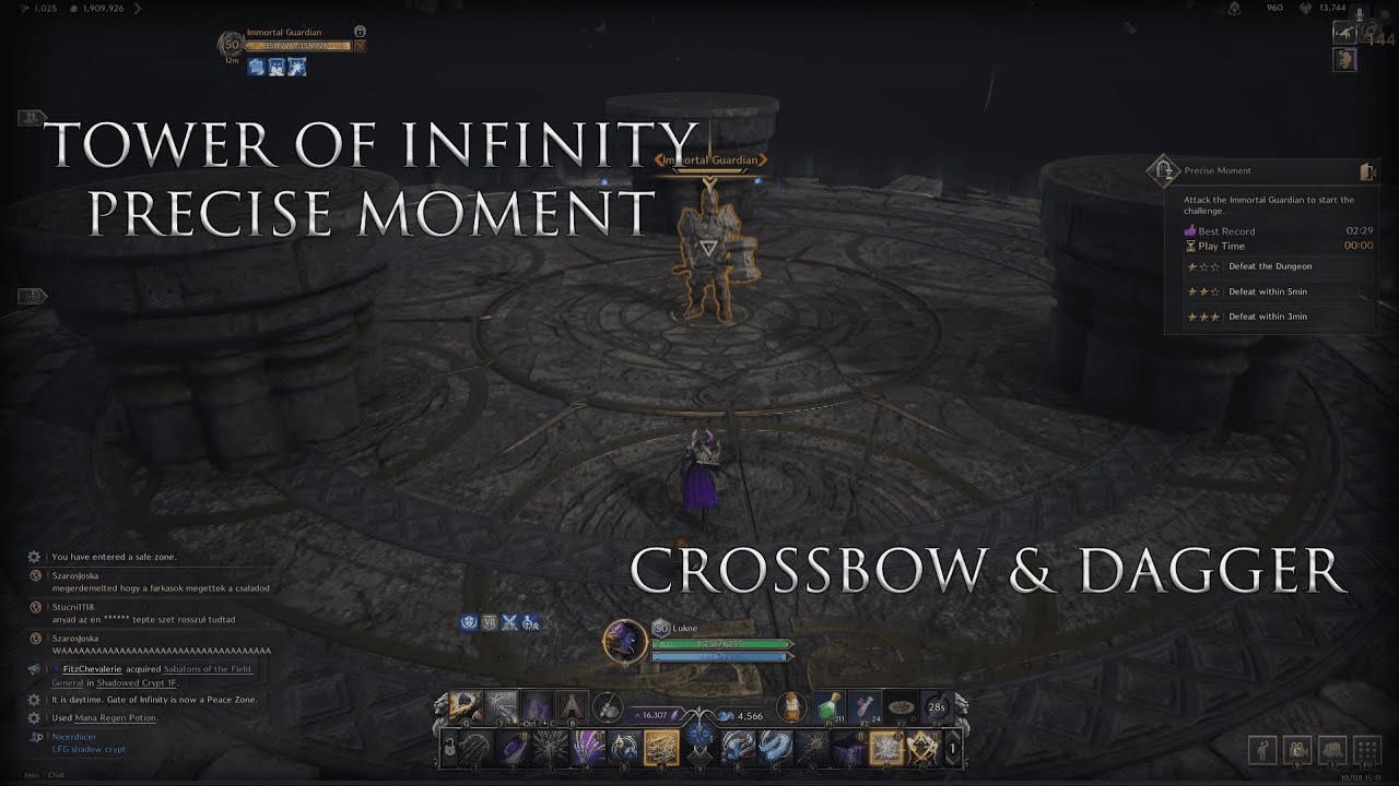 TL | Precise Moment | Crossbow & Dagger - YouTube