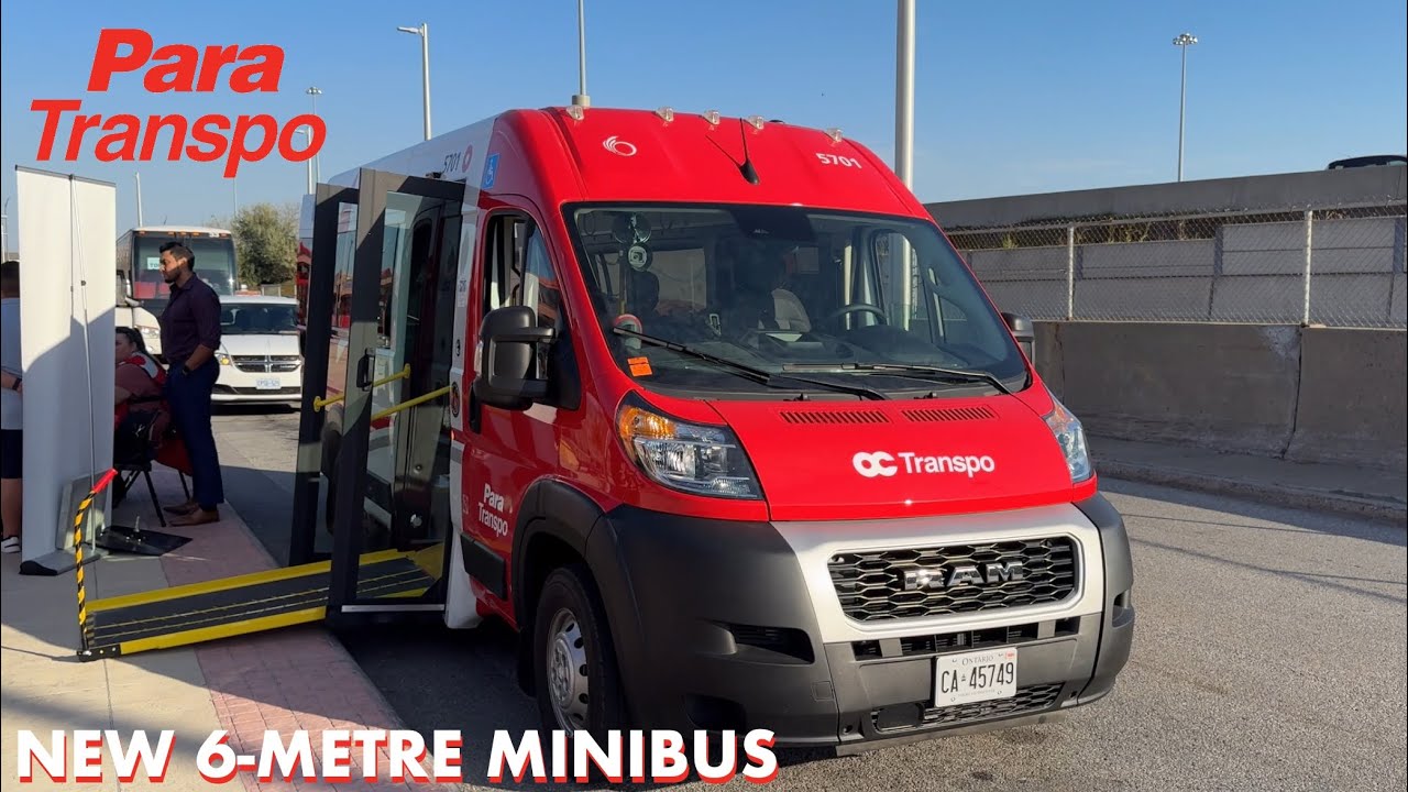 Walkthrough of OC’s Para Transpo New 6-Metre Minibus #5701 [4K] - YouTube
