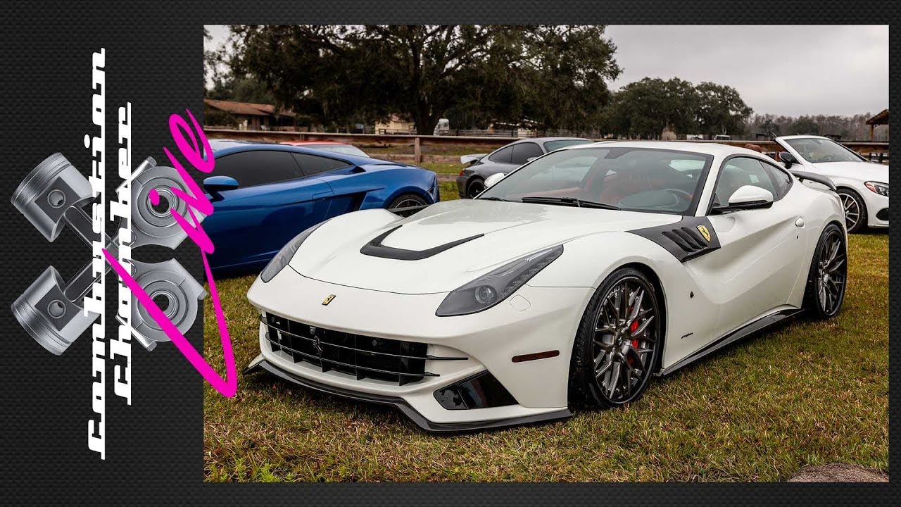 EXOTIC SUPERCAR RALLY and CAR SHOW - COMBUSTION CHAMBER LIVE - YouTube