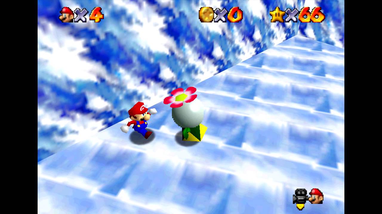 SM64 PSR - The Ice Cavern 14"23 (TAS) - YouTube