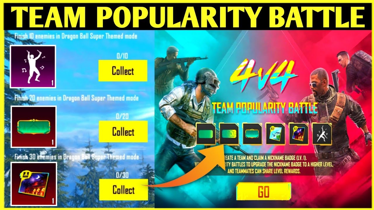 TEAM POPULARITY BATTLE IN PUBG MOBILE😍 | GET FREE UPGRADE EMOTE🔥 - YouTube