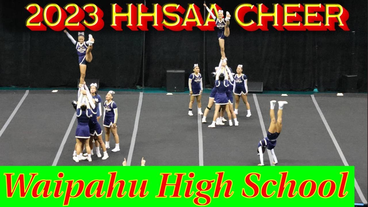 2023 HHSAA Cheer Comp - Waipahu High School - YouTube
