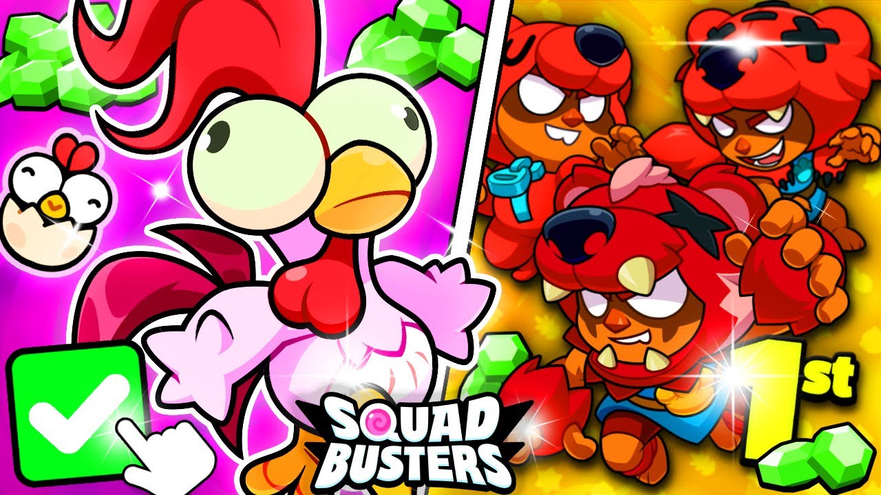 *GALLINA* de HAY DAY en SQUAD BUSTERS (+500 GEMAS) | DESBLOQUEO *NITA ...