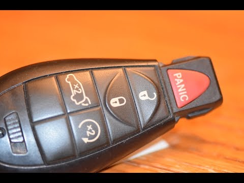 DIY JEEP - How to change SmartKey Key fob Battery on Jeep Cherokee
