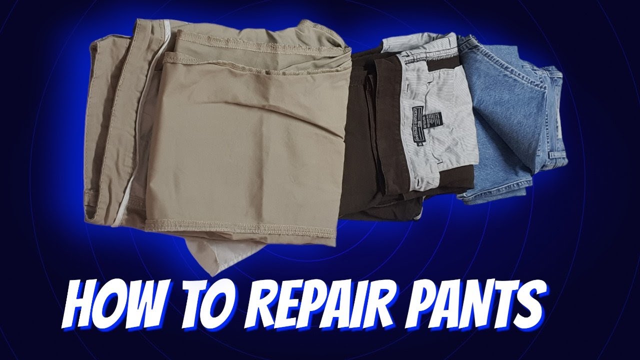 Cara repair seluar / HOW TO REPAIR PANTS - YouTube