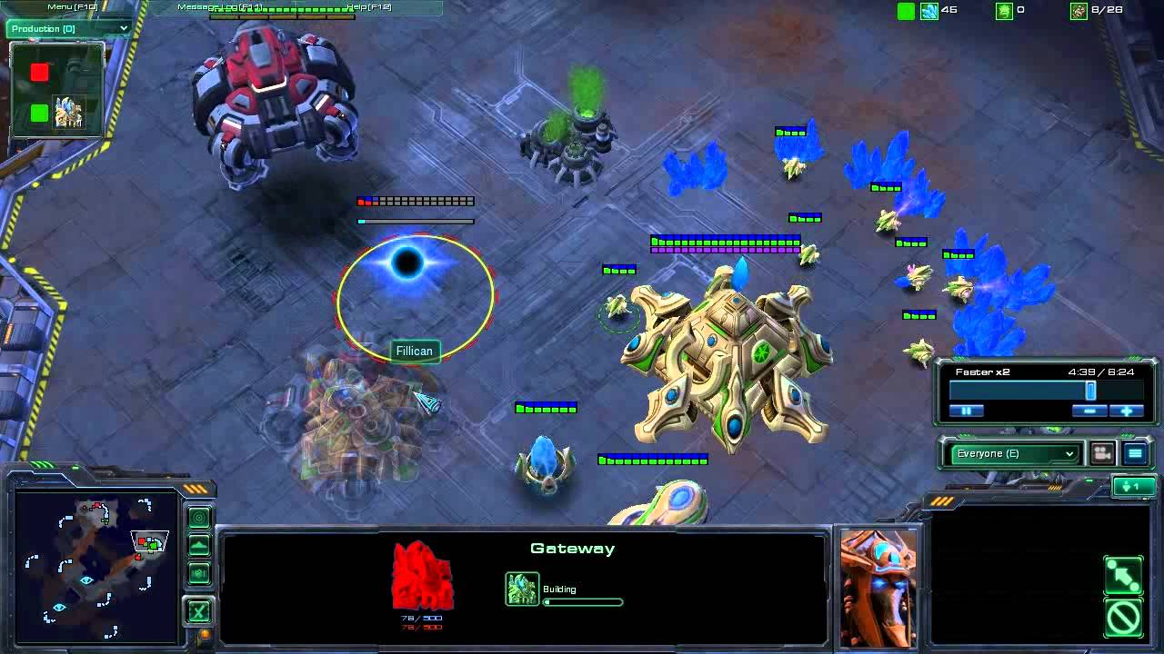 Planetary Fortress Rush beats Cannon Rush - TastyOranges vs Fillican ...