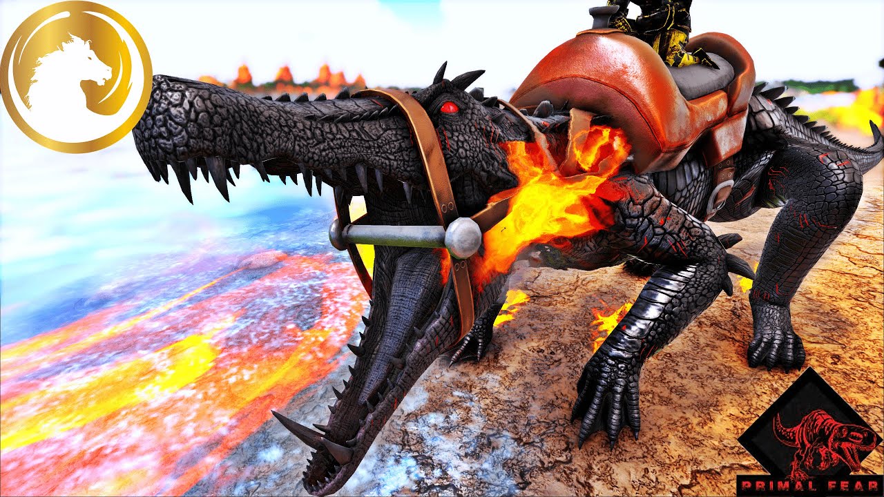 ARK Primal Fear DEMONİC KAPROSUCHUS I ARK Survival Evolved Crystal ...
