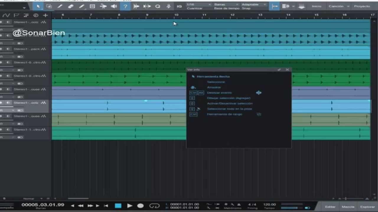 PreSonus Studio One 3 - Atajos de teclado - Music Loops - en español ...