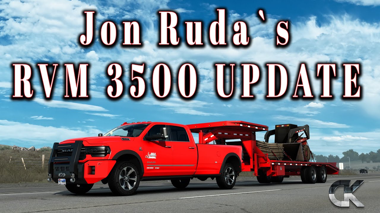 American Truck Simulator | Jon Ruda`s RVM 3500 UPDATE | Cummins 6.7L ...