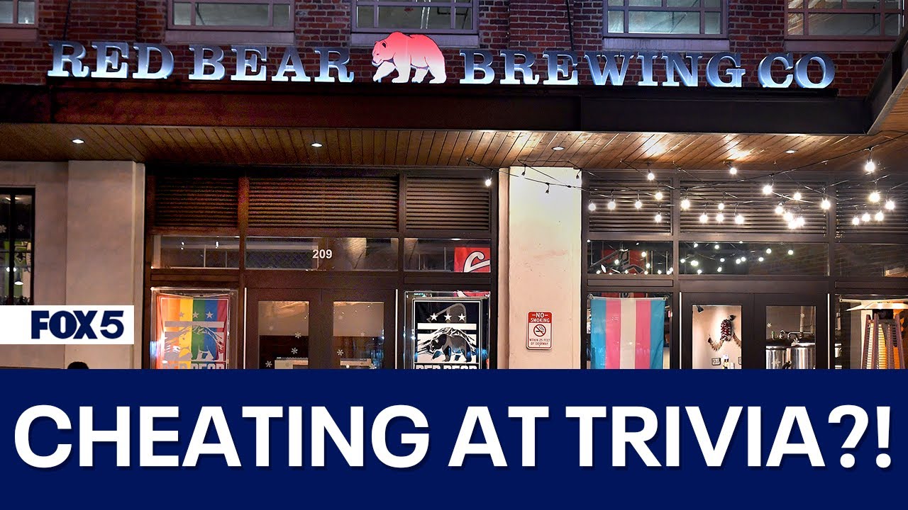 Trivia cheating scandal at Red Bear Brewing - YouTube