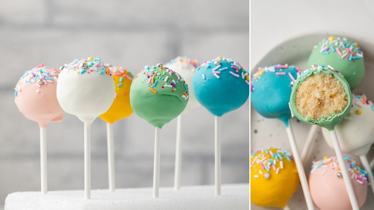 Homemade Cake Pops - YouTube