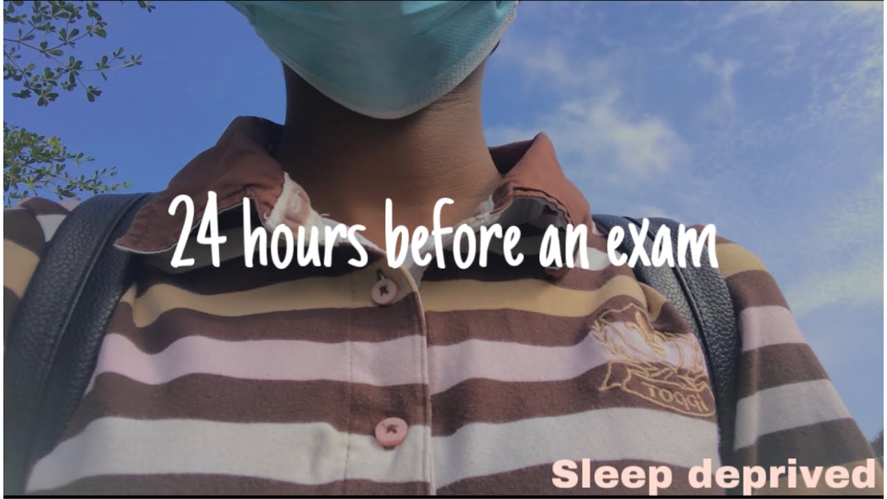 STUDY VLOG| 24 hours before an exam| pulling an all-nighter| pre med ...