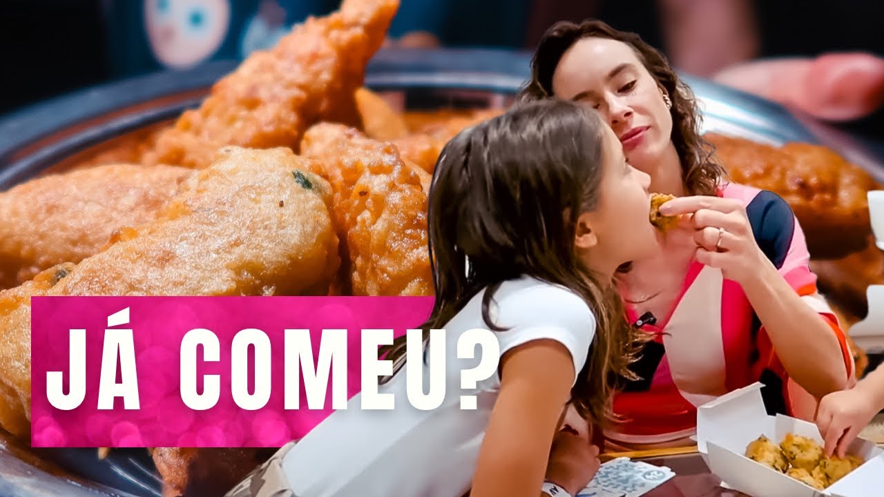 SE NUNCA COMEU, VOCÊ PRECISA EXPERIMENTAR ISSO - VLOG | Naiumi Goldoni ...