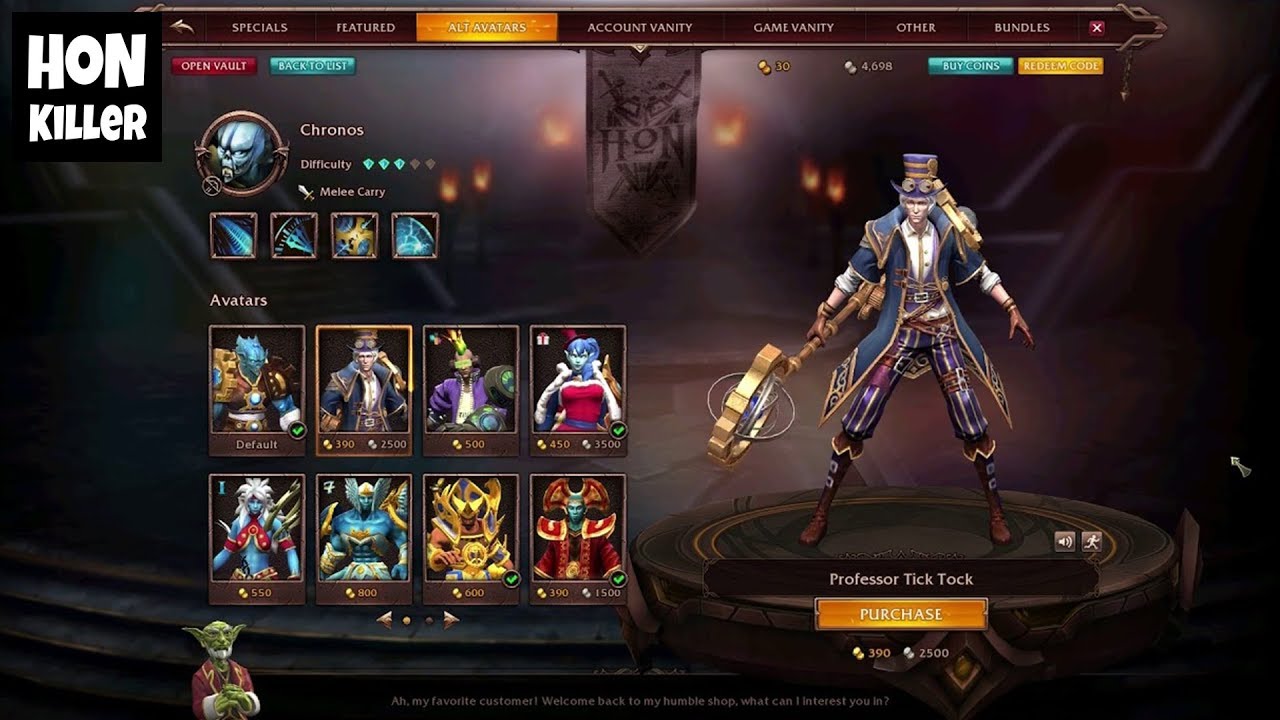 HoN Chronos Gameplay - `16_`day_` - Immortal - YouTube