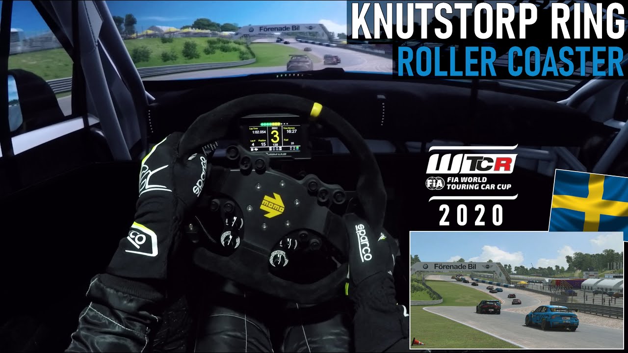 Swedish Knutstorp Ring | Roller Coaster Race Track kills my front Tyres ...