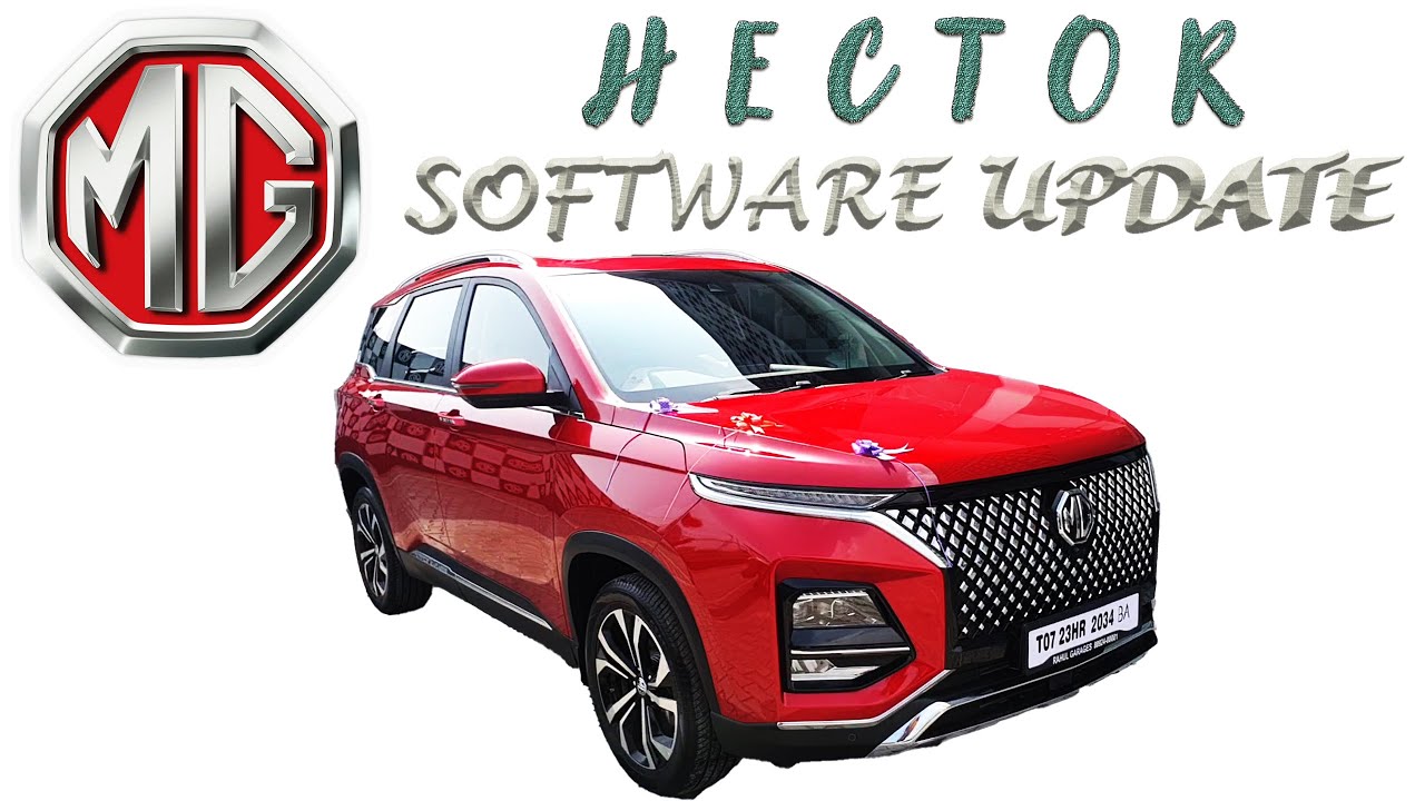 MG Hector Software Update Full Video | Problems While updating - YouTube