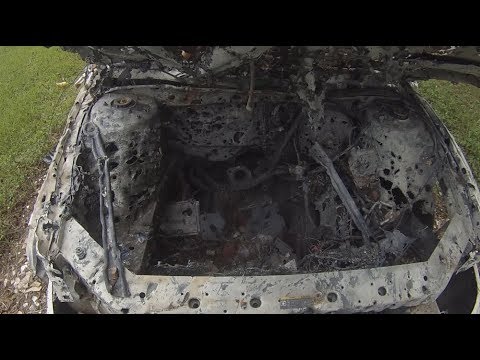 Exploring My Really, Really Shot Up Car. Then Shooting It Some More ...