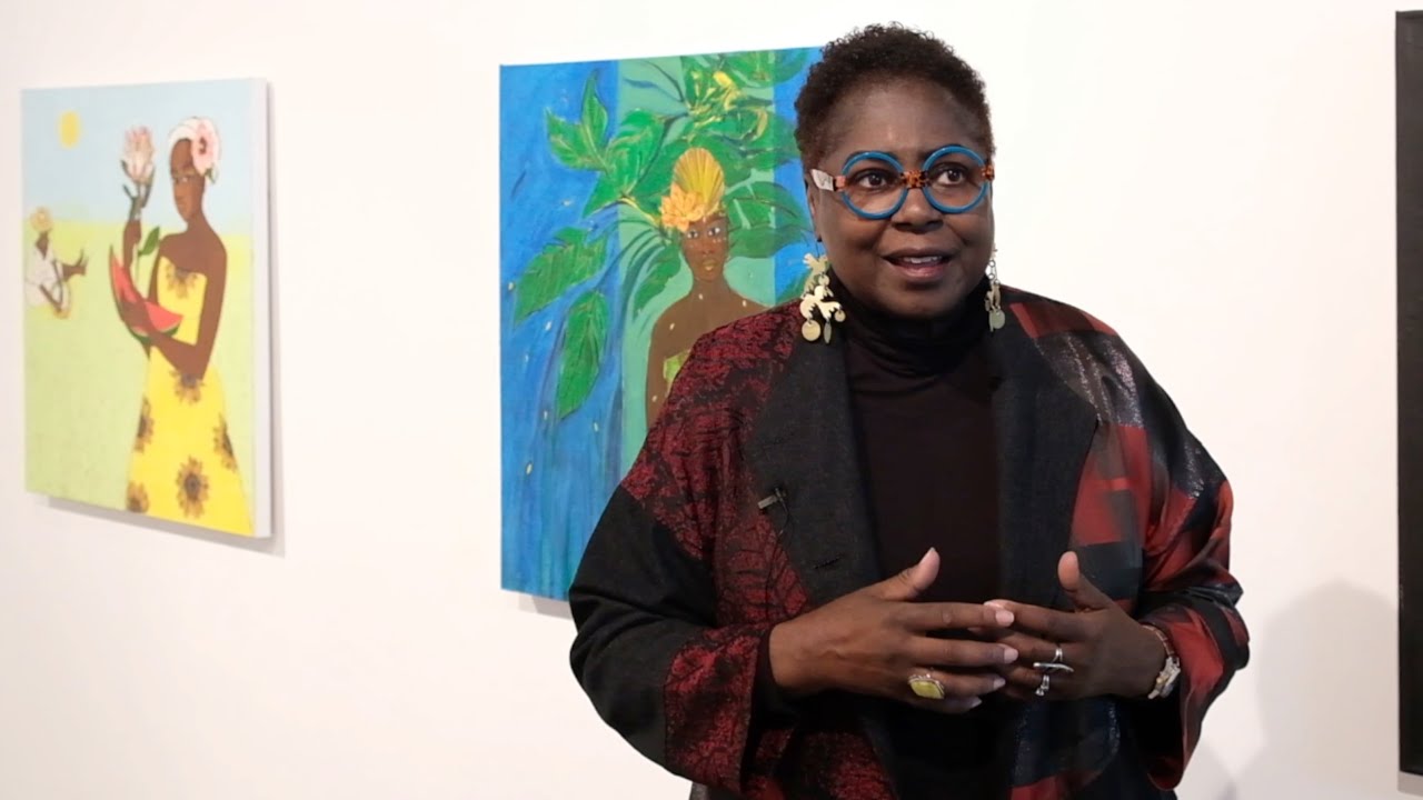 Artist Janet Taylor Pickett Exhibits at Old Westbury - YouTube