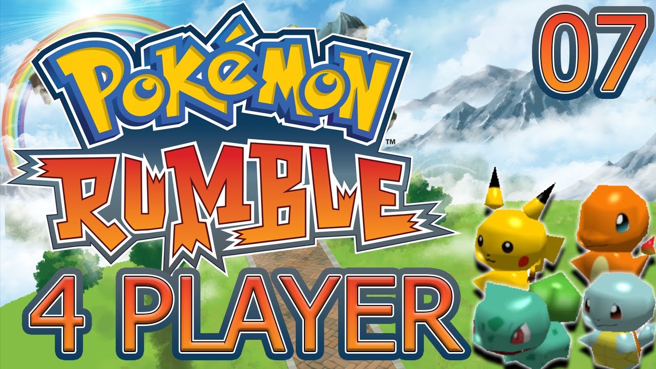 Pokemon Rumble (4 Player) Part 7: Gengar is Busted - YouTube