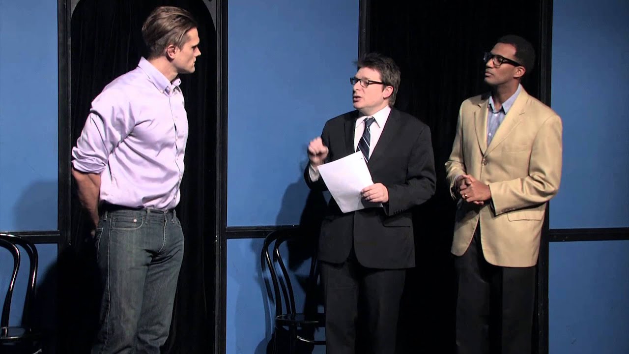 South Africa sign language interpreter interview (sketch) - YouTube