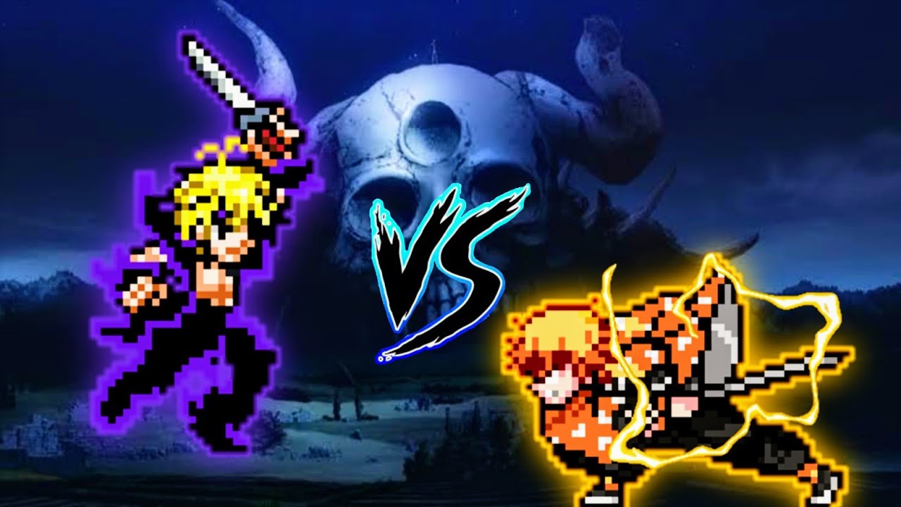 Meliodas Assault Mode V2 OP VS Zenitsu Chaos OP in Jump Force Mugen😱 ...