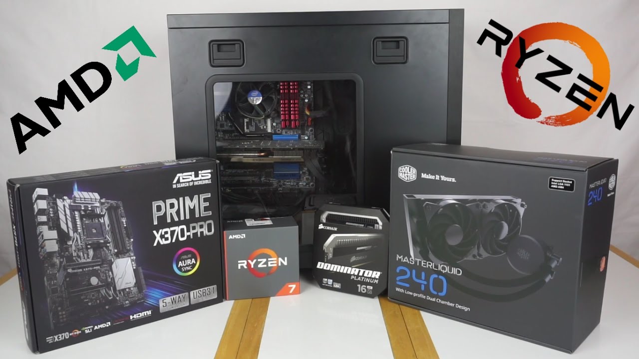 Upgrading my Main PC to AMD Ryzen - YouTube