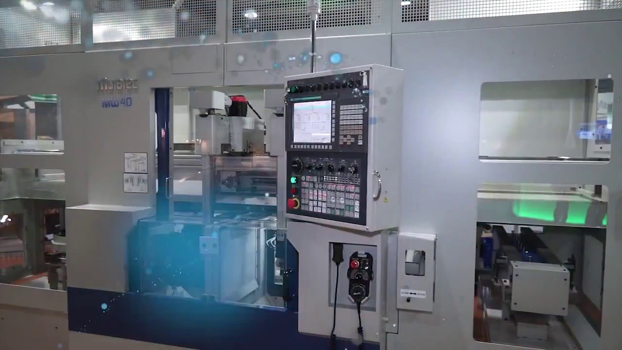 Muratec MW40 Twin Spindle Turning Centre - YouTube