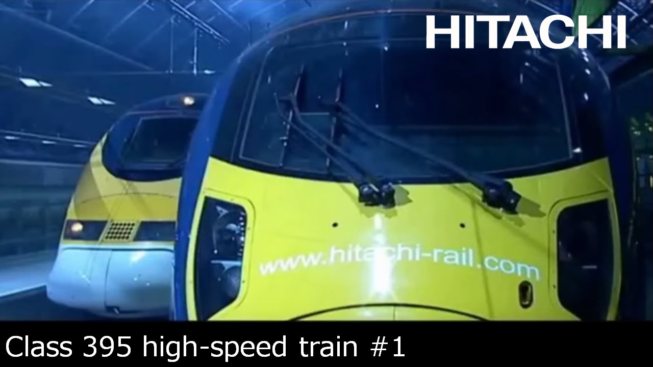 Hitachi Class 395 train for Southeastern Railway (UK) - Hitachi - YouTube