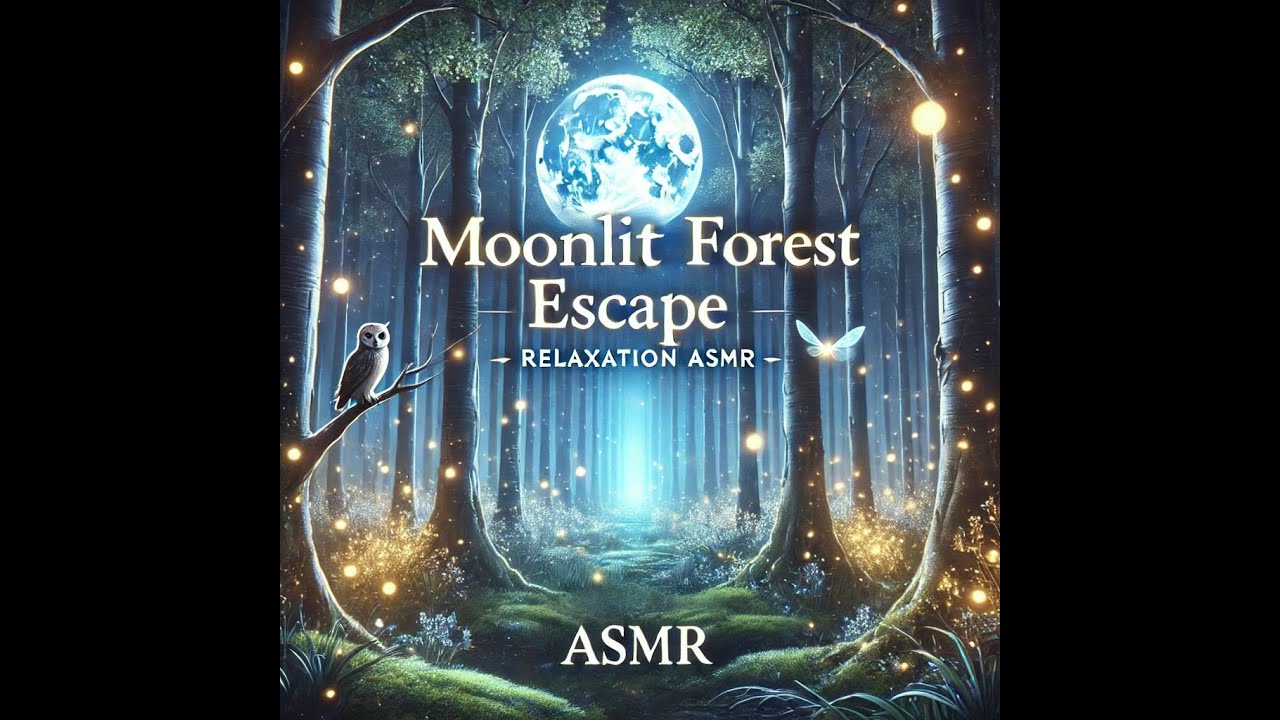 GUIDED MEDITATION - ASMR - LOFI Relaxation Walk with Fireflies & Nature ...