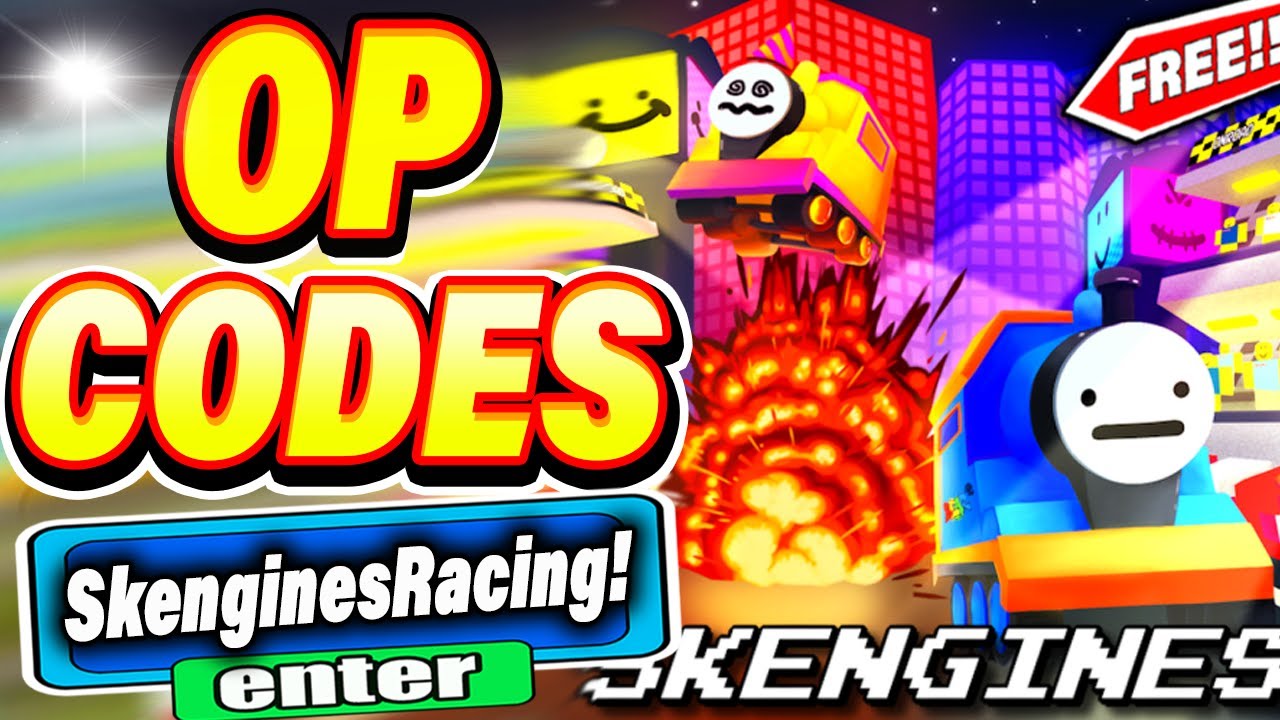 ALL NEW *SECRET CODES* IN ROBLOX SKENGINES RACING (new codes in roblox ...