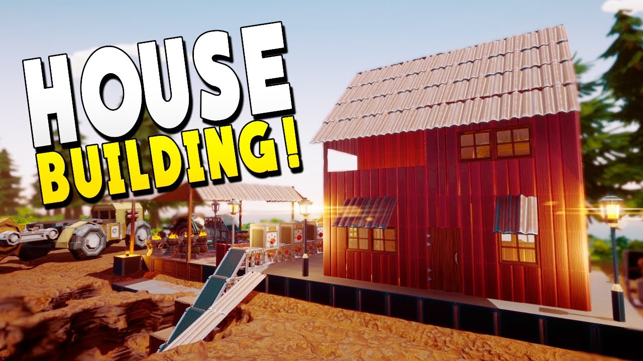 Built a House with a Working Shower and Treadmill - Hydroneer Gameplay ...