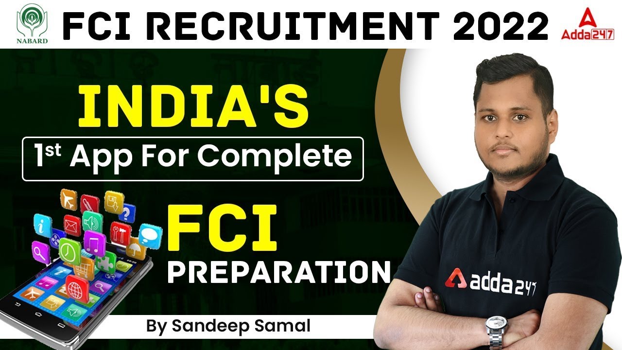India's 1st App for Complete FCI Preparation | FCI Recruitment 2022 By ...