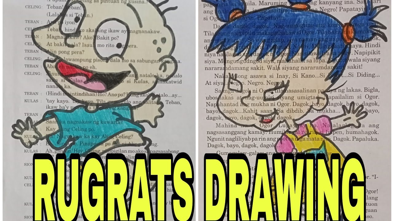 RUGRATS DRAWING COMPILATION - YouTube