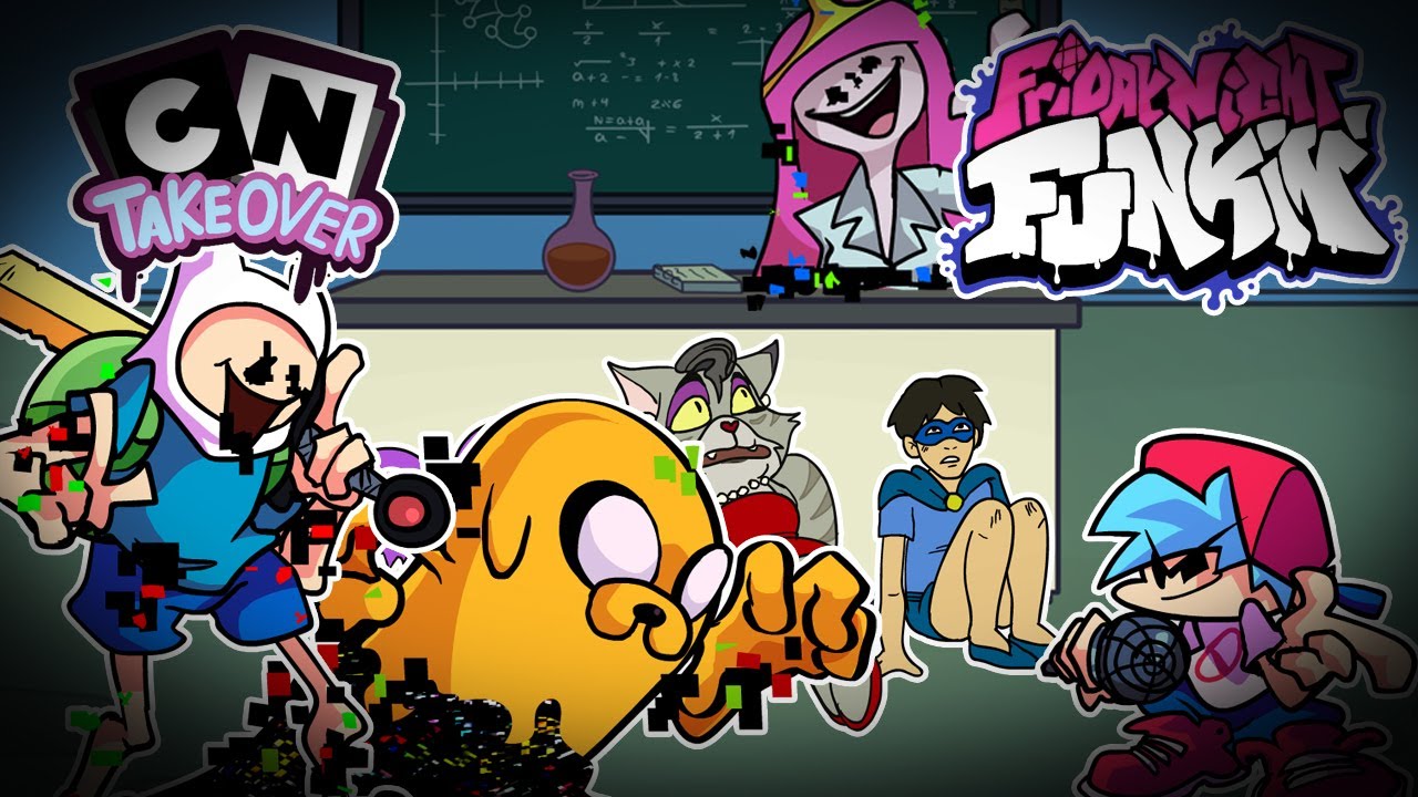 EL REGRESO DE FINN Y JAKE EN ESTE MOD FENOMENAL!!! | FNF CN TAKEOVER ...