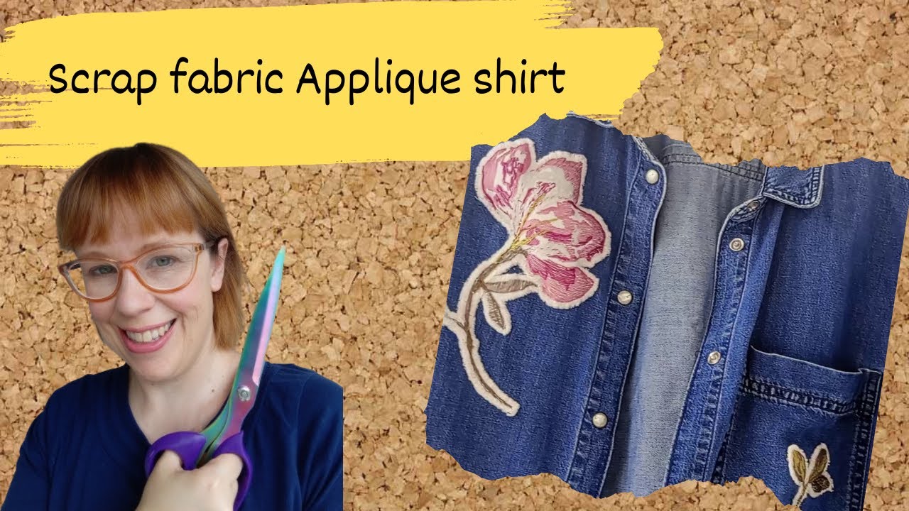 The Beginner Hand Sewing Project That Looks Advanced (Applique) - YouTube
