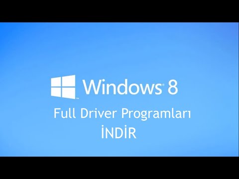 Windows 8 Pro Full Driver Program İndir feyzullah
