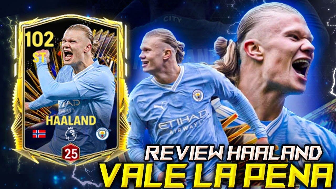 Review HAALAND TOTS Vale la pena? es el mejor delantero del juego? FC ...
