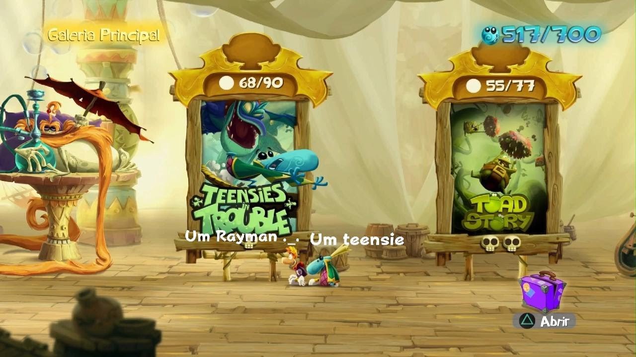 Um teensie rei e um Rayman VS todos os levels de música :) - YouTube
