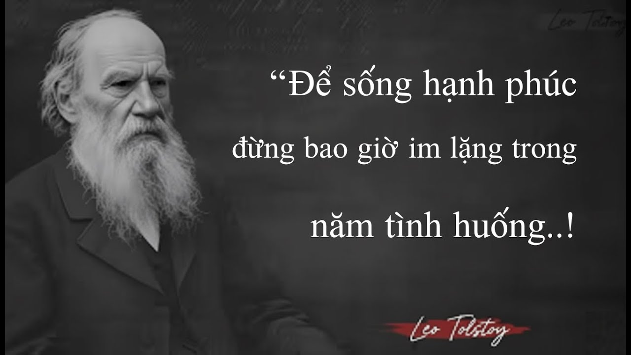 Trích dẫn của Leo Tolstoy: Những câu nói hay vượt thời gian - Cảm hứng ...