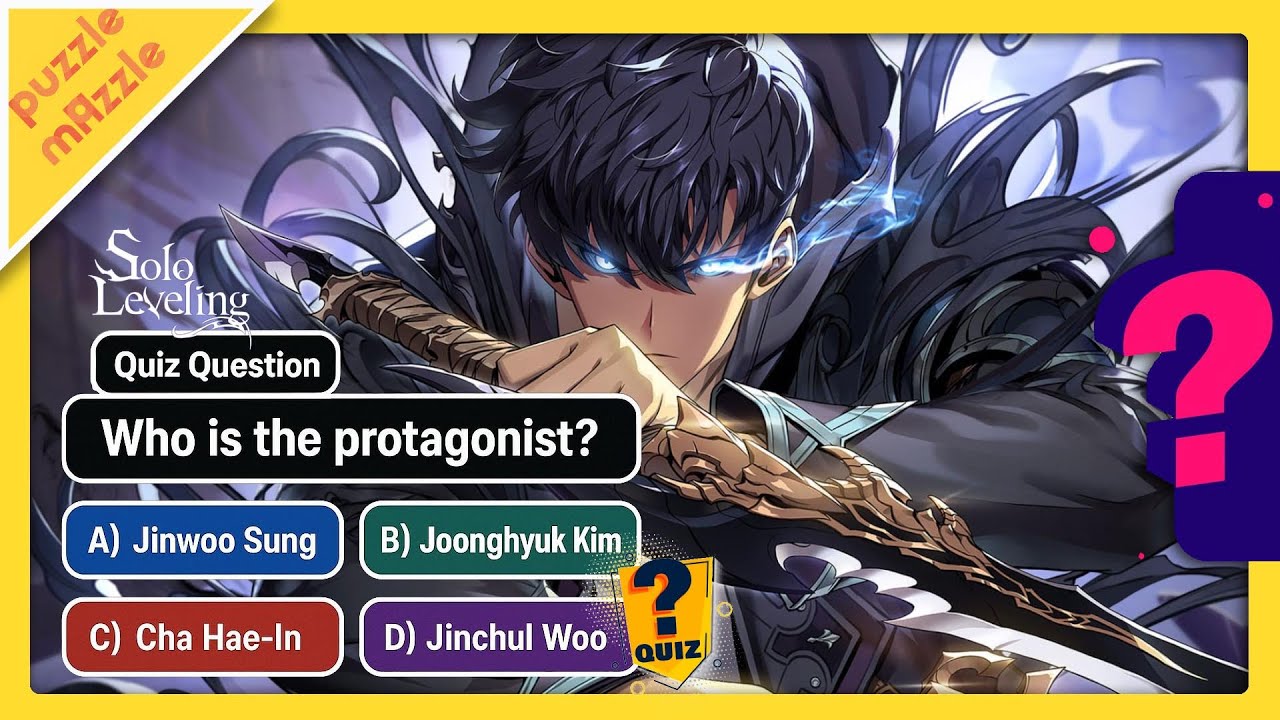 20 Challenging Solo Leveling Quiz Questions with Answers! 🔥 Test Your ...