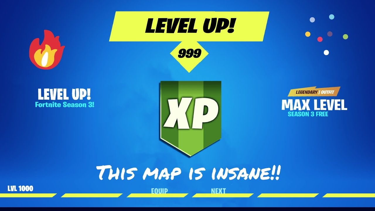 This is the best Fortnite Map To grind XP - YouTube