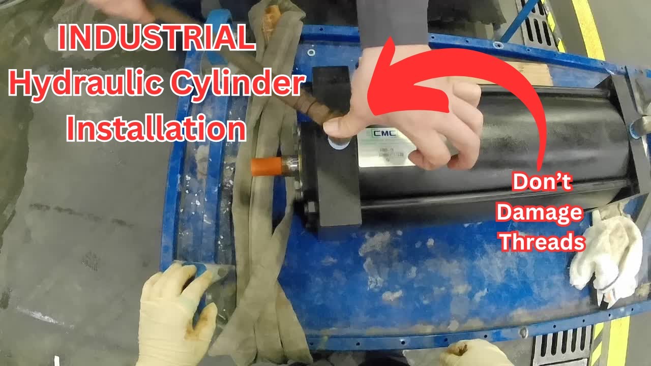 Harness the Power: Epic Industrial Hydraulics Cylinder Installation ...