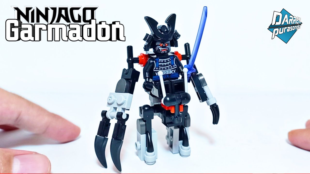 Lord Garmadon Ninjago samurai x Mech series, lego minifigure unboxing ...