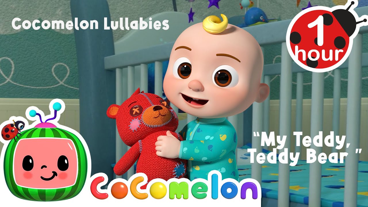 My Comfy Teddy Bear | 1 Hour | Cocomelon Lullabies | Bedtime Songs ...
